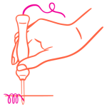 How To Thread A Punch Needle: Punch Needling For Beginners – Handmade ...